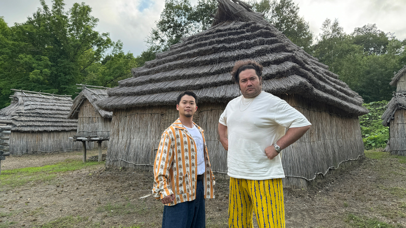 矢本悠馬と勝矢が行くッ！！「連続ドラマW ゴールデンカムイ」ゴールデンNAVI 「＃3 コタンと第七師団」 | WOWOWオンデマンドで見る