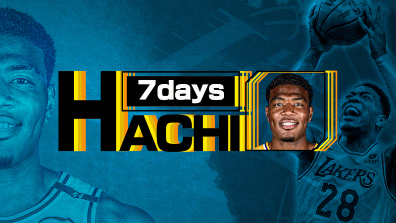 八村塁 7 days HACHI Week28 (2025/4/27～2025/5/3) | WOWOWオンデマンドで見る