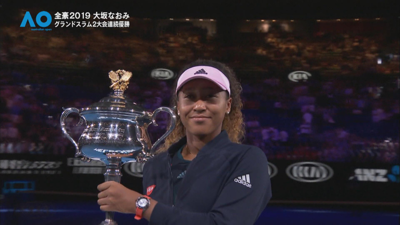 全豪オープンテニス2021【インタビュー&特別映像】 全豪2019 大坂 なおみ グランドスラム2大会連続優勝 Wowowオンデマンドで見る