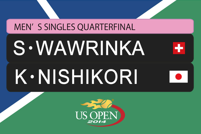 全米オープンテニス2014【男子】 2014年 全米 準々決勝 S・バブリンカ Vs 錦織圭 Wowowオンデマンドで見る