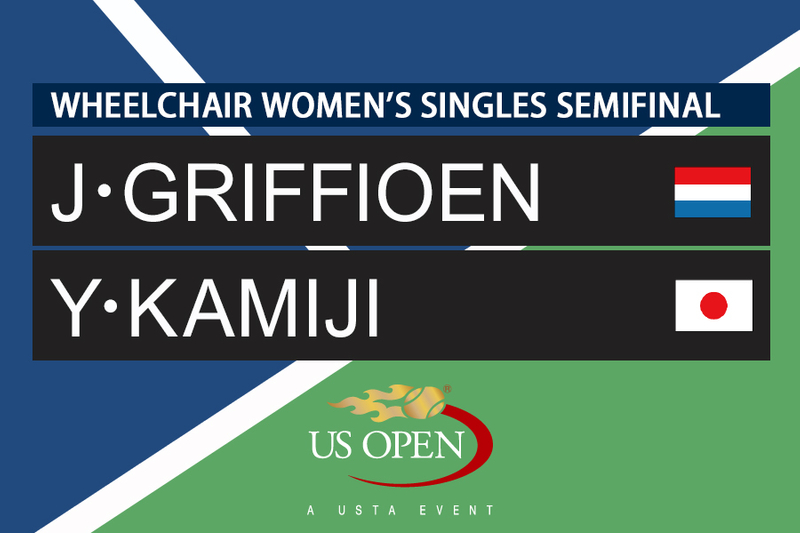 全米オープンテニス2015【車いす】 女子シングル準決勝 J・グリフィオン Vs 上地 結衣 Wowowオンデマンドで見る