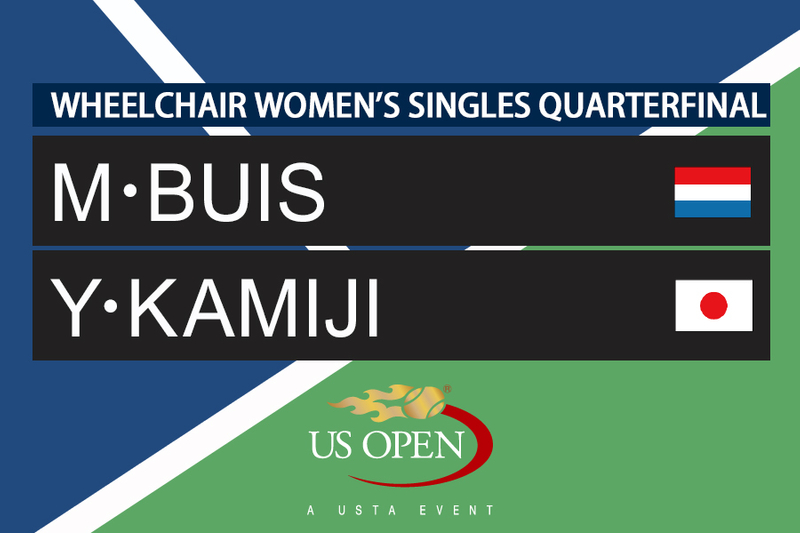 全米オープンテニス2015【車いす】 女子シングルス準々決勝 M・バイス Vs 上地 結衣 Wowowオンデマンドで見る