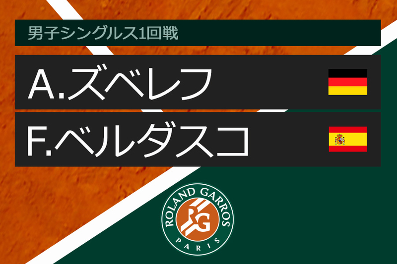 【ダイジェスト】全仏オープンテニス2017 男子シングルス1回戦 Aズベレフ Vs Fベルダスコ Wowowオンデマンドで見る