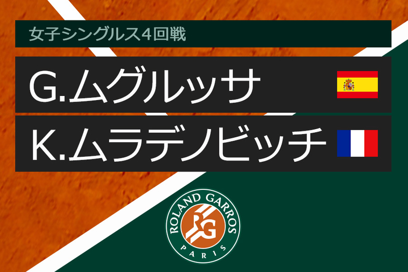 【ダイジェスト】全仏オープンテニス2017 女子シングルス4回戦 Gムグルッサ Vs Kムラデノビッチ Wowowオンデマンドで見る