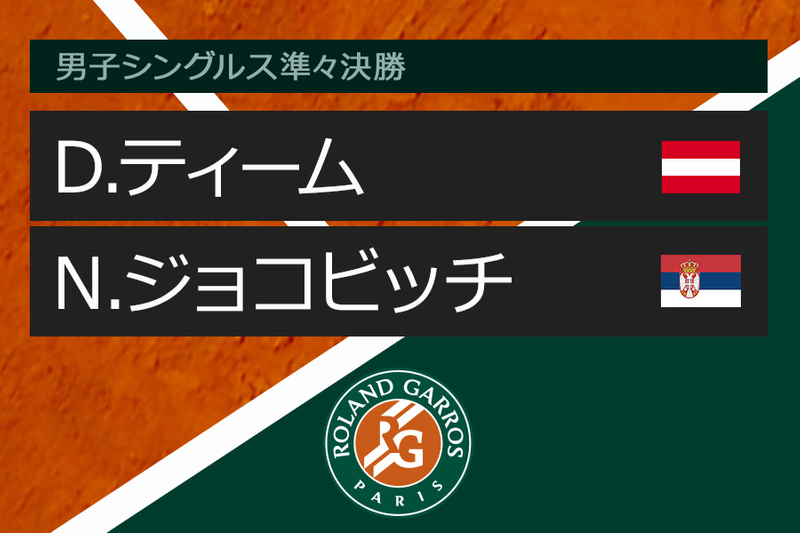 【ダイジェスト】全仏オープンテニス2017 男子シングルス準々決勝 Dティーム Vs Nジョコビッチ Wowowオンデマンドで見る