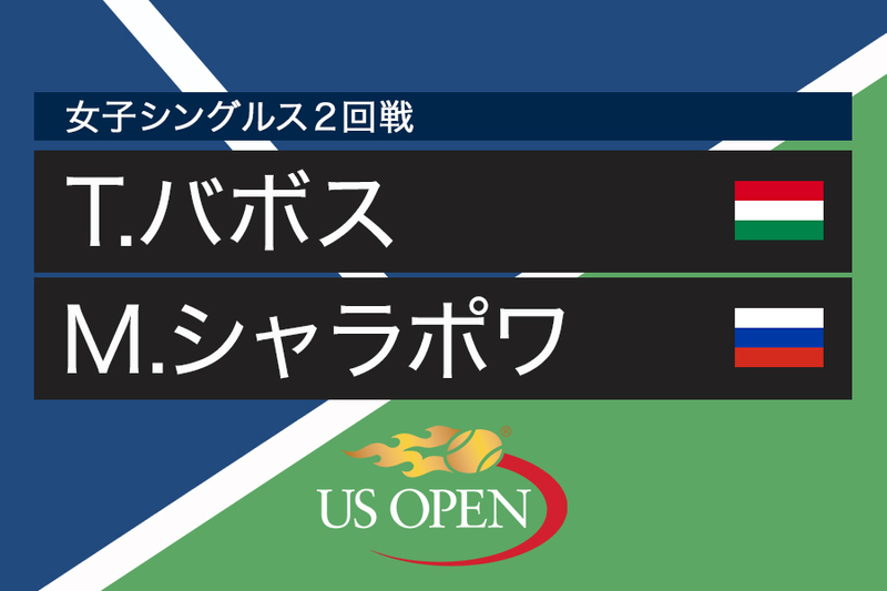 【ダイジェスト】全米オープンテニス2017 女子シングルス2回戦 Tバボス Vs Mシャラポワ Wowowオンデマンドで見る