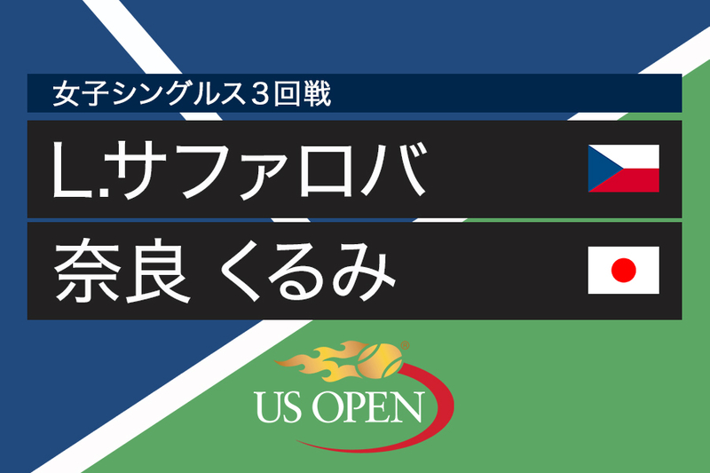 【ダイジェスト】全米オープンテニス2017 女子シングルス3回戦 Lサファロバ Vs 奈良 くるみ Wowowオンデマンドで見る
