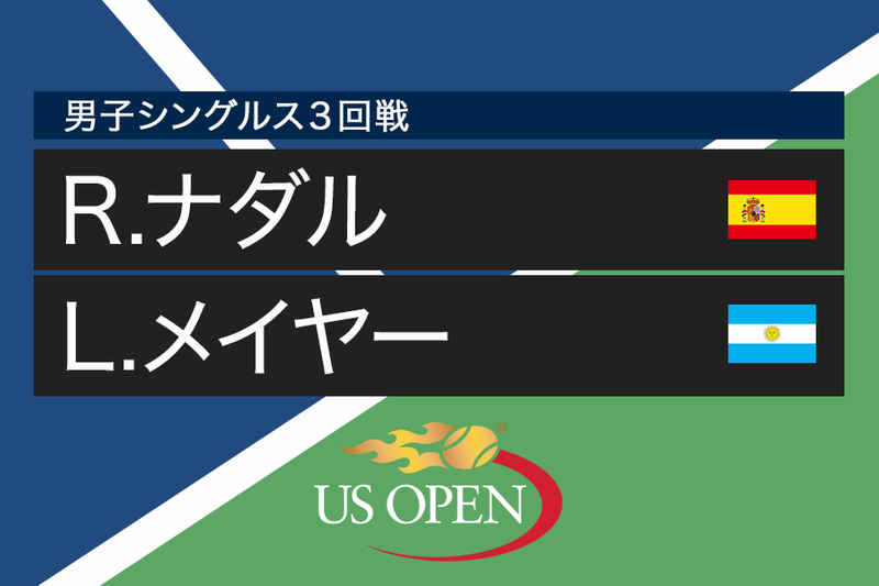 【ダイジェスト】全米オープンテニス2017 男子シングルス3回戦 Rナダル Vs Lメイヤー Wowowオンデマンドで見る