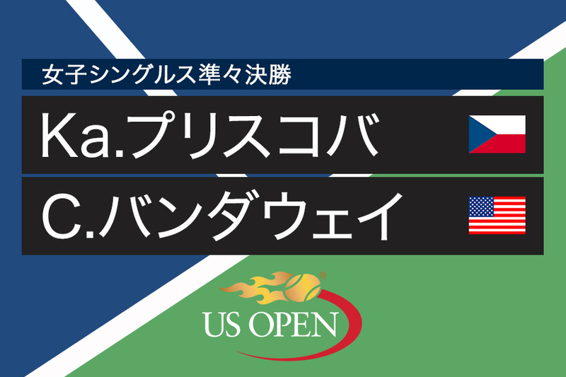 【ダイジェスト】全米オープンテニス2017 女子シングルス準々決勝 Kaプリスコバ Vs Cバンダウェイ Wowowオンデマンドで見る