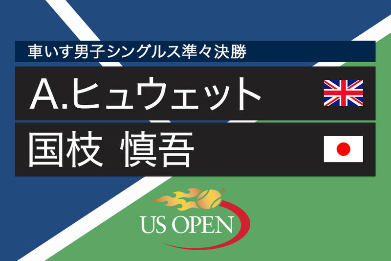 【ダイジェスト】全米オープンテニス2017 車いす男子シングルス準々決勝 A・ヒュウェット Vs 国枝 慎吾 Wowowオンデマンドで見る