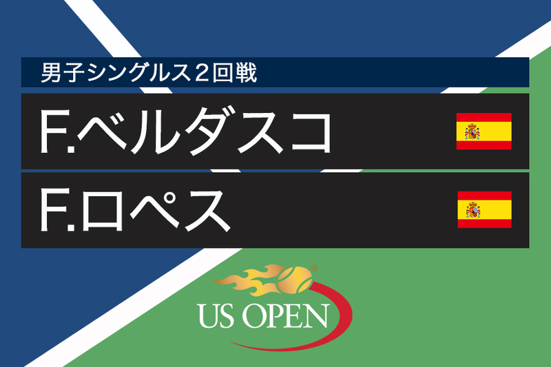 全米オープンテニス2017【男子】 2回戦 Fベルダスコ Vs Fロペス Wowowオンデマンドで見る