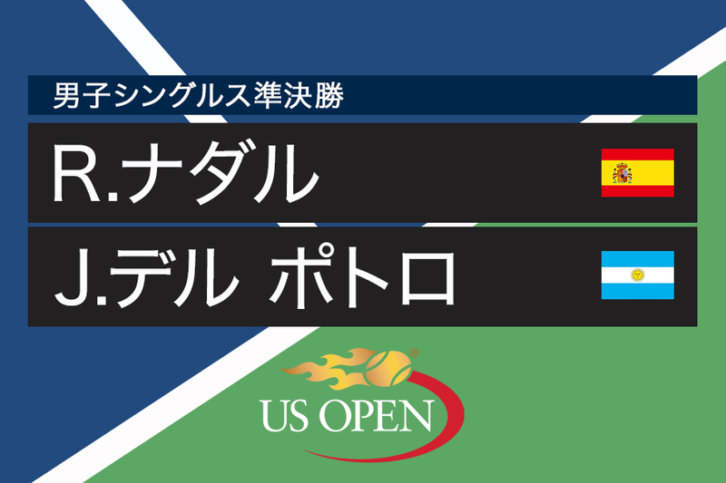 全米オープンテニス2017【男子】 準決勝 Rナダル Vs Jデル ポトロ Wowowオンデマンドで見る