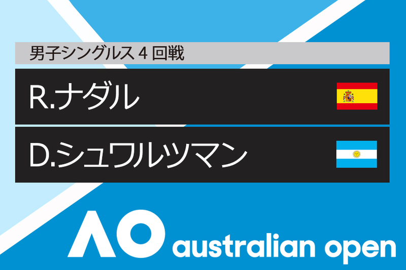 【ダイジェスト】全豪オープンテニス2018 男子シングルス4回戦 Rナダル Vs Dシュワルツマン Wowowオンデマンドで見る