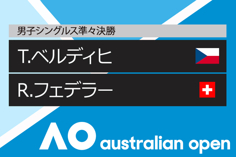 【ダイジェスト】全豪オープンテニス2018 男子シングルス準々決勝 Tベルディヒ Vs Rフェデラー Wowowオンデマンドで見る