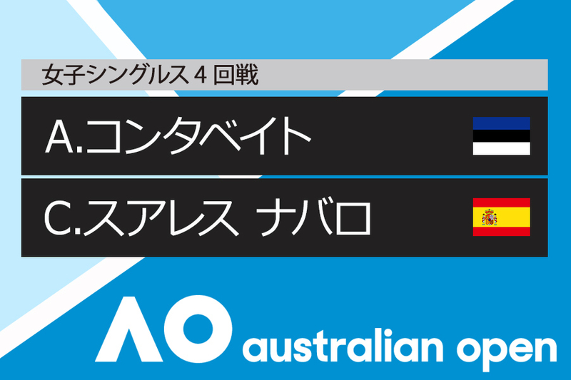 全豪オープンテニス2018【女子】 4回戦 Aコンタベイト Vs Cスアレス ナバロ Wowowオンデマンドで見る