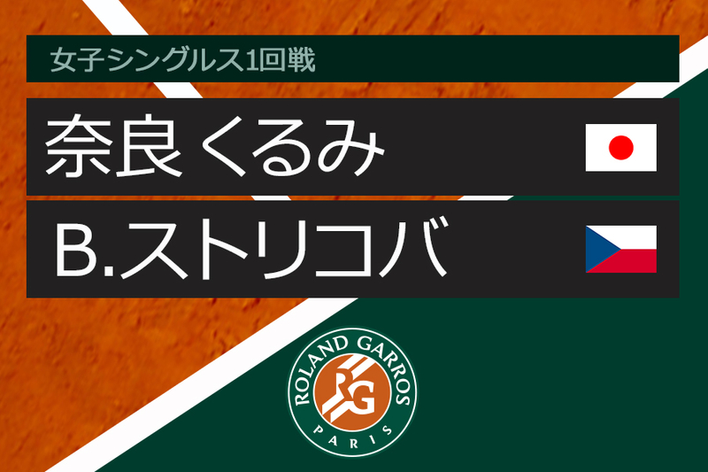 【ダイジェスト】全仏オープンテニス2018 女子シングルス1回戦 奈良 くるみ Vs Bストリコバ Wowowオンデマンドで見る