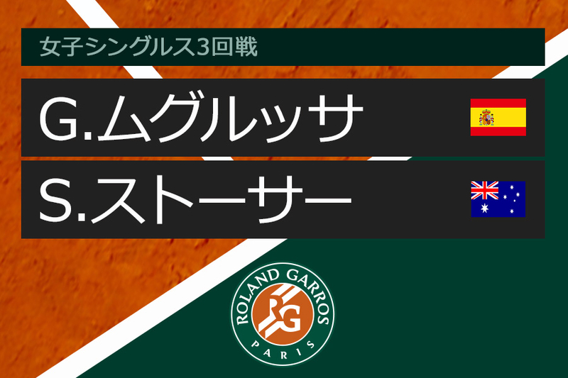 【ダイジェスト】全仏オープンテニス2018 女子シングルス3回戦 Gムグルッサ Vs Sストーサー Wowowオンデマンドで見る