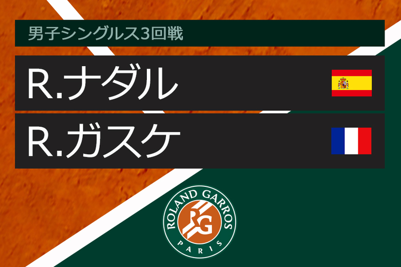 【ダイジェスト】全仏オープンテニス2018 男子シングルス3回戦 Rナダル Vs Rガスケ Wowowオンデマンドで見る