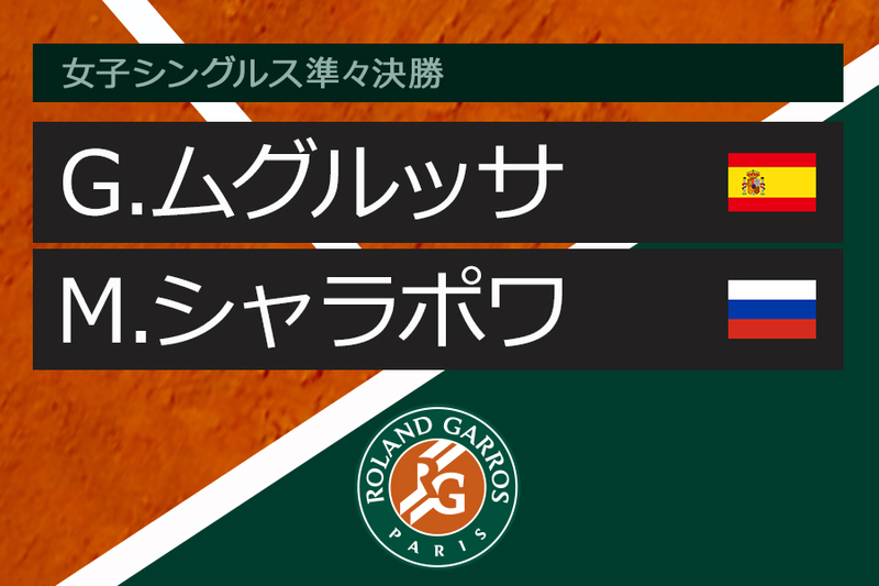【ダイジェスト】全仏オープンテニス2018 女子シングルス準々決勝 Gムグルッサ Vs Mシャラポワ Wowowオンデマンドで見る
