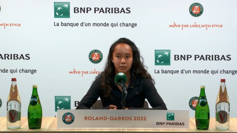 全仏オープンテニス2022 大会第8日 Lフェルナンデス 記者会見 Wowowオンデマンドで見る