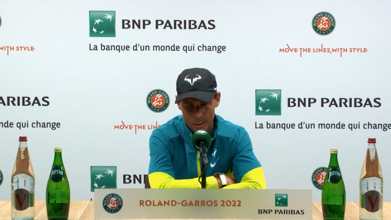 全仏オープンテニス2022 大会第8日 Rナダル 記者会見 Wowowオンデマンドで見る