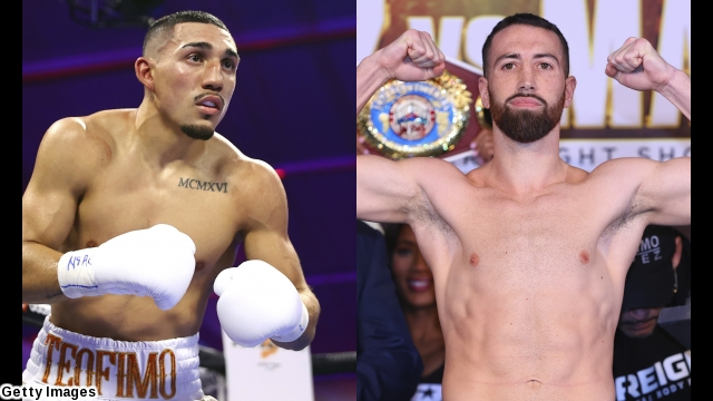 エキサイトマッチ～世界プロボクシング WBOインターナショナル S・ライト級タイトルマッチ テオフィモ・ロペスvsサンドール・マルティン | WOWOWオンデマンドで見る