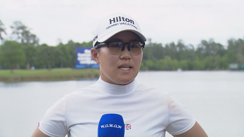 Lpga女子ゴルフツアー2023 メジャー シェブロン・チャンピオンシップ 第2日インタビュー【メジャー シェブロン・チャンピオンシップ】畑岡