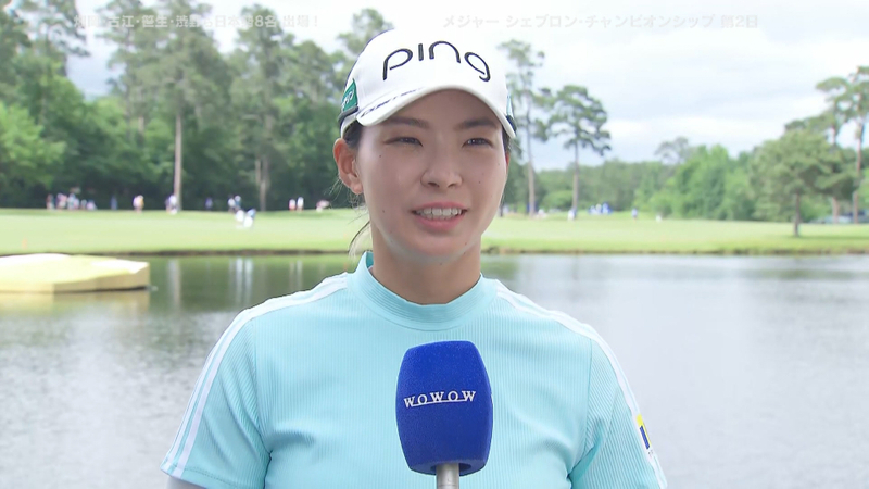 Lpga女子ゴルフツアー2023 メジャー シェブロン・チャンピオンシップ 第2日インタビュー【メジャー シェブロン・チャンピオンシップ】渋野