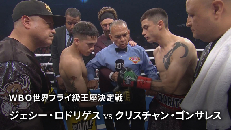 エキサイトマッチ～世界プロボクシング WBO世界フライ級王座決定戦 ジェシー・ロドリゲス vs クリスチャン・ゴンサレス | WOWOWオンデマンドで見る