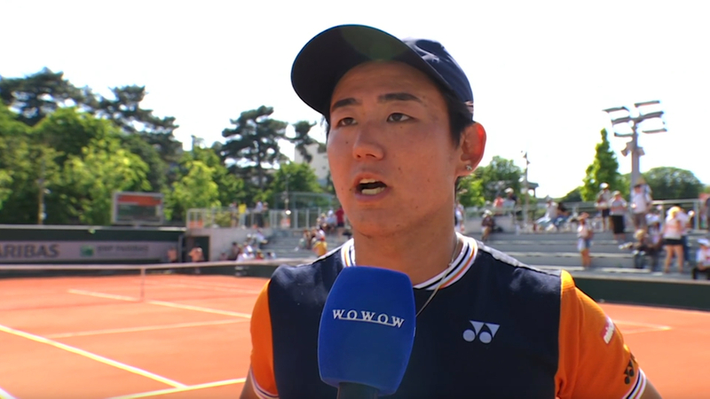 全仏オープンテニス2023【ハイライト・記者会見】 大会第5日 西岡良仁インタビュー Wowowオンデマンドで見る