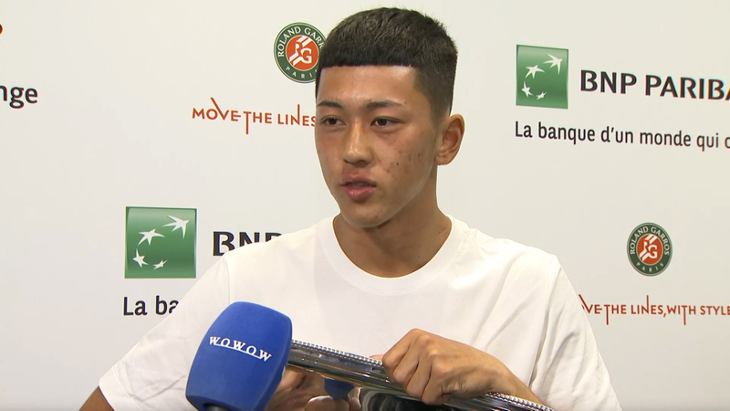 全仏オープンテニス2023【ハイライト・記者会見】 大会第14日 小田 凱人1on1インタビュー Wowowオンデマンドで見る