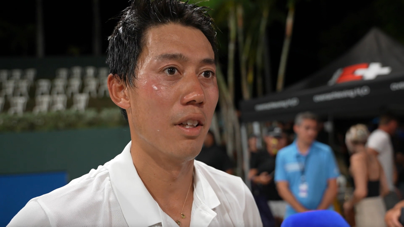 錦織圭出場!男子テニスatpチャレンジャー プエルトリコ 1回戦 錦織圭 試合後インタビュー Wowowオンデマンドで見る