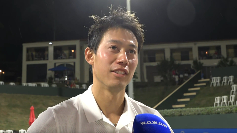 錦織圭出場!男子テニスatpチャレンジャー プエルトリコ 準々決勝 錦織圭 試合後インタビュー Wowowオンデマンドで見る