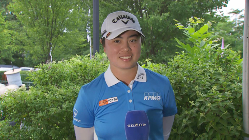 Lpga女子ゴルフツアー2023 メジャー Kpmg全米女子プロゴルフ選手権 笹生優花 第1日インタビュー【メジャー Kpmg全米女子プロ