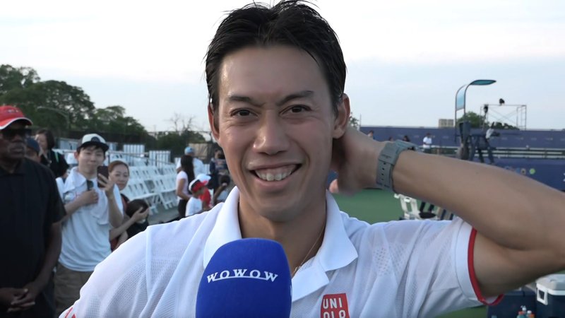錦織圭出場!男子テニスatpチャレンジャー シカゴ 2回戦 錦織圭 試合後インタビュー Wowowオンデマンドで見る