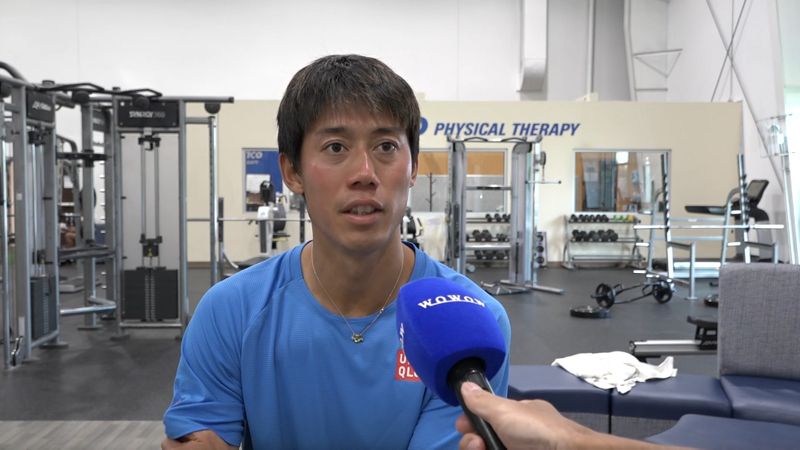 錦織圭出場！男子テニスatpチャレンジャー シカゴ 準々決勝 錦織圭 試合後インタビュー Wowowオンデマンドで見る
