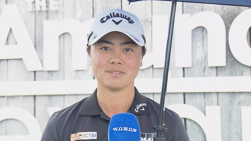 Lpga女子ゴルフツアー2023 メジャー アムンディ・エビアン・チャンピオンシップ 笹生優花 第3日インタビュー【メジャー アムンディ