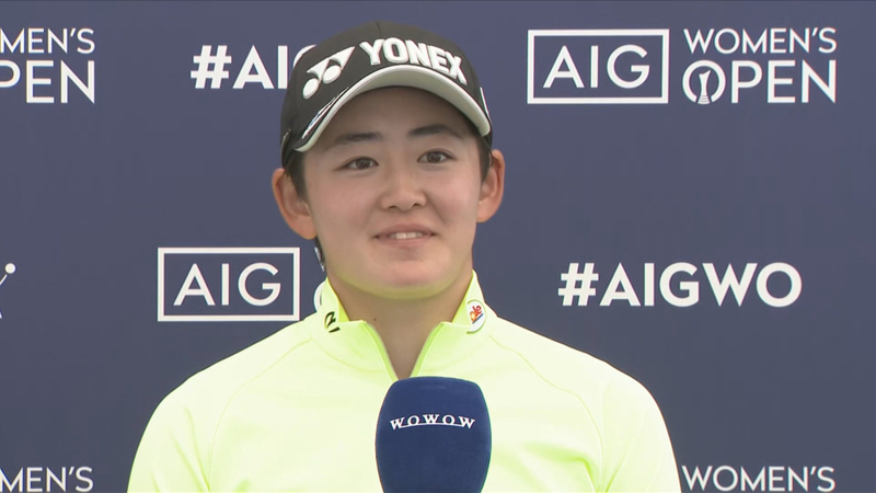 Lpga女子ゴルフツアー2023 メジャー 全英aig女子オープン 岩井明愛 最終日インタビュー【メジャー 全英aig女子オープン