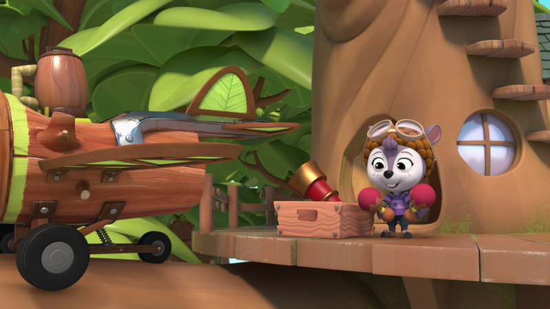 トップ・ウィング シーズン1 #26 空飛ぶバナナ盗賊団 / シロクマ島で冷汗 | WOWOWオンデマンドで見る