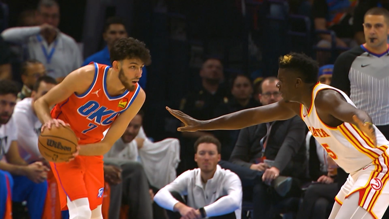 NBAトピックス 新人王候補 チェット・ホルムグレン プレースタイルを語る | WOWOWオンデマンドで見る